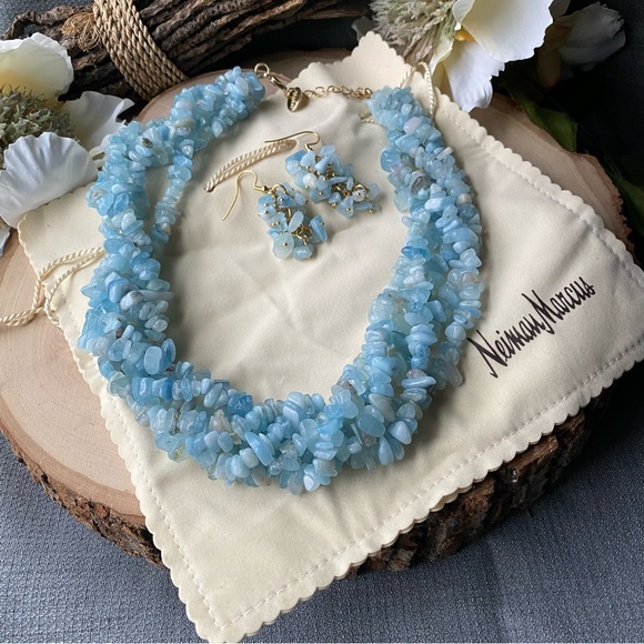 Stauer | Jewelry | Vtg Stauer Aquamarine Splash Shades Of The Sea ...